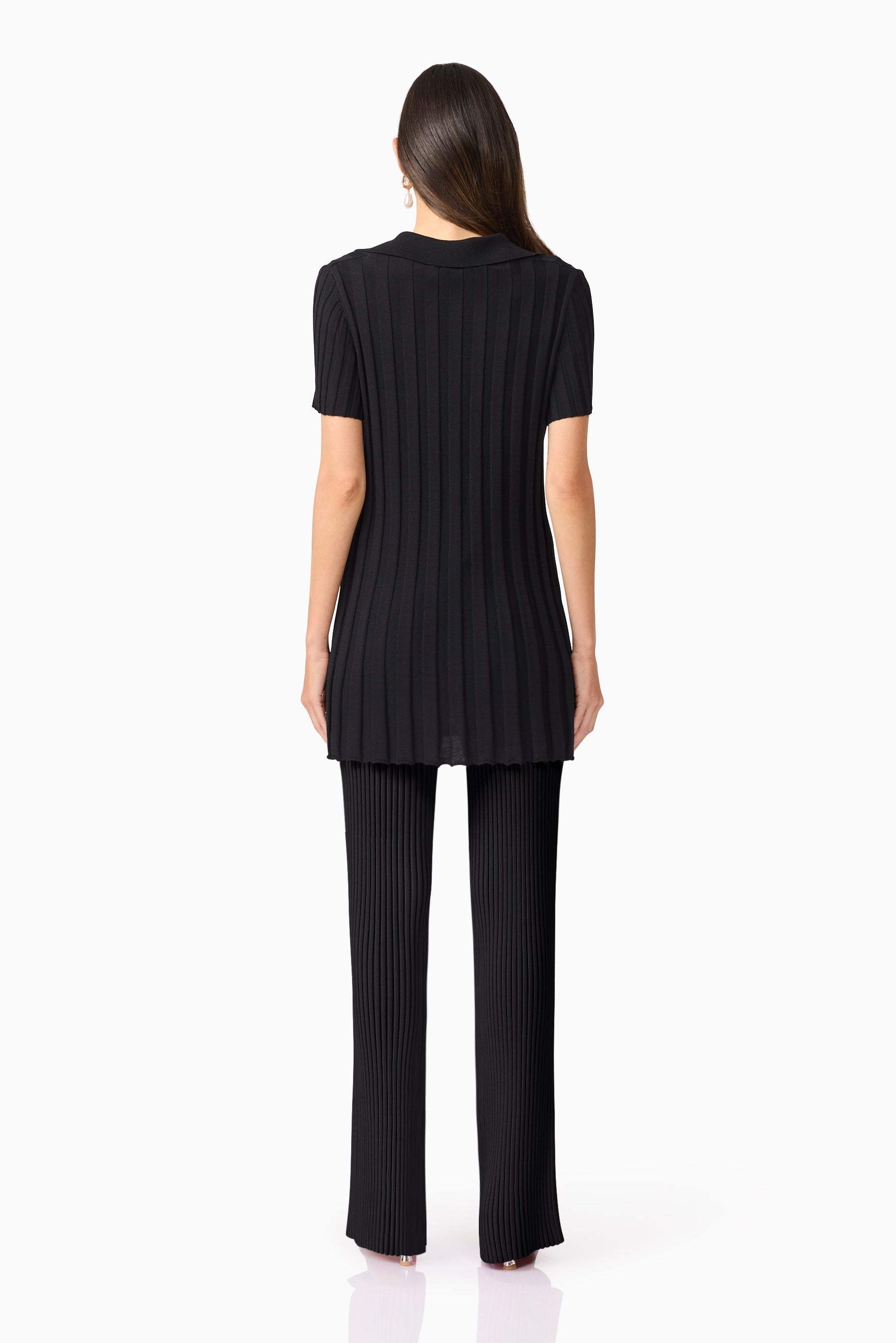 CURAAE Annabelle Knit Pants In Black – Elliatt